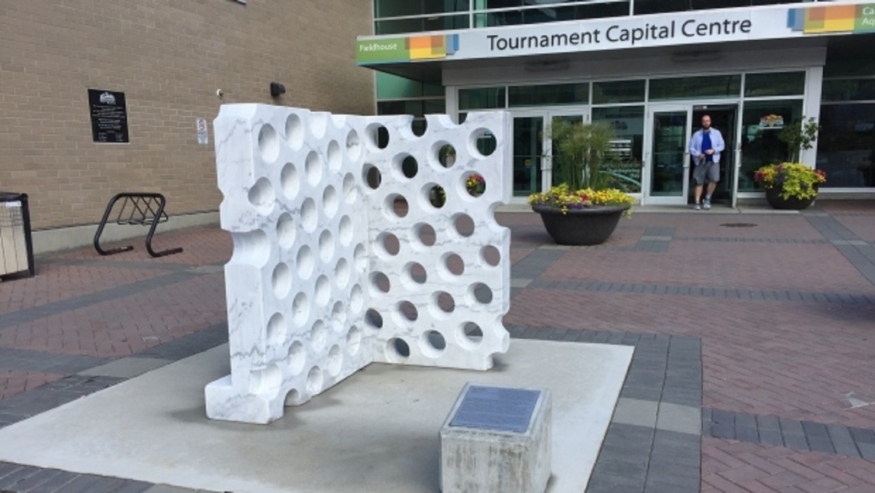 Alumnus Cameron Kerr's Sculpture Permanently Installed at the ...