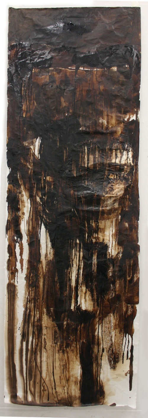Bitumen Paintings | Emily Carr University of Art + Design